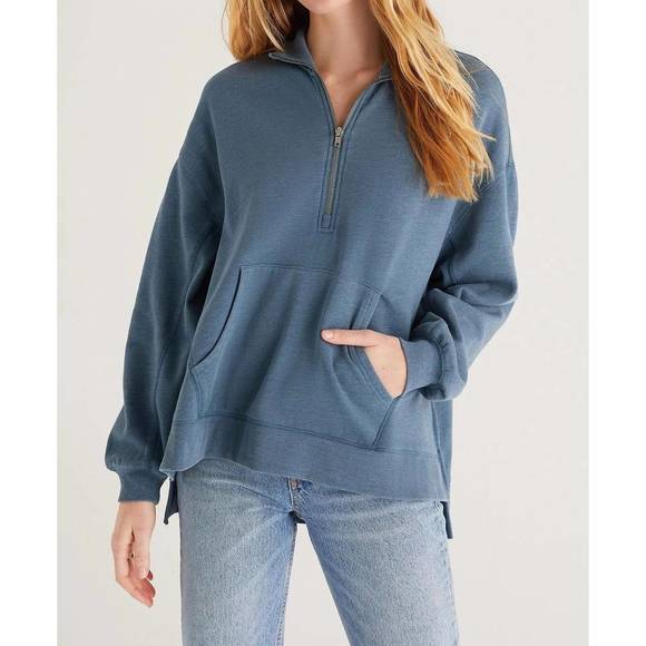 Z Supply | Sweaters | New Z Supply Half Zip Modern Weekender In ...